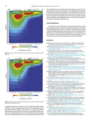 The conductivity structure of the Gediz Graben geothermal area ...