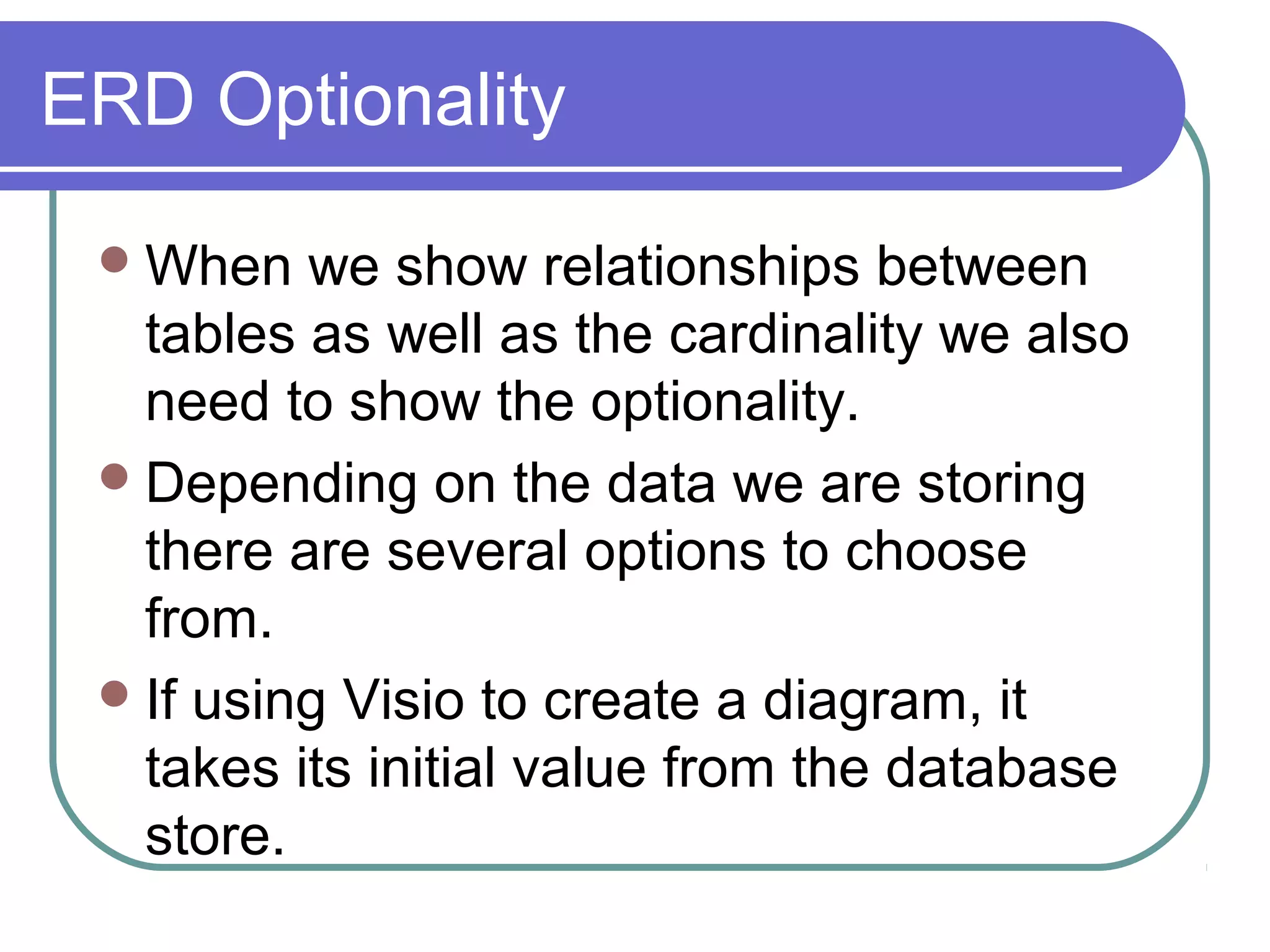 Erd optionality | PPT