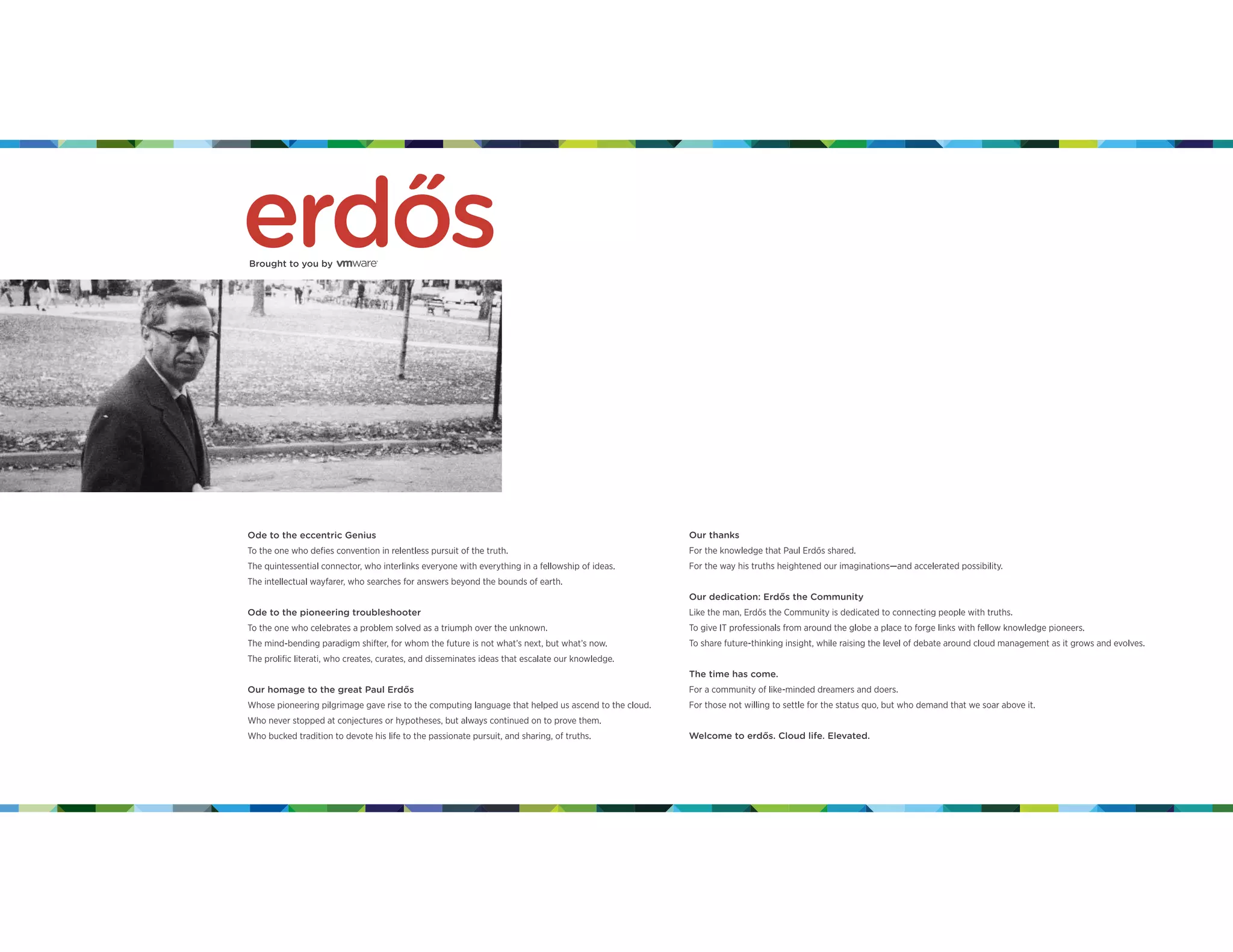 VMware Erdos manifesto | PPT