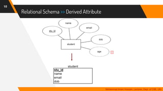 DBMS 3 | ER Diagram to Relational Schema | PDF