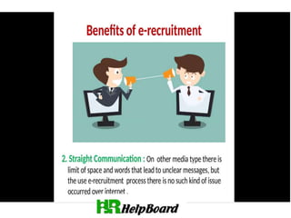 E recruitment | PPT