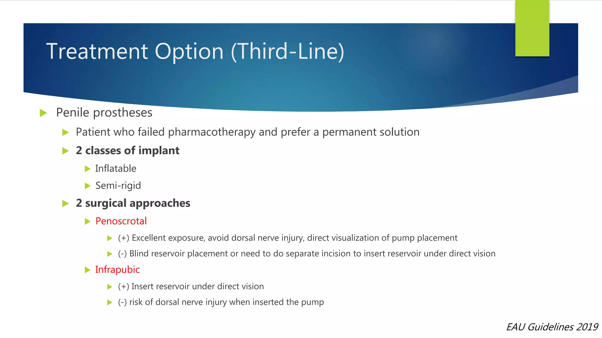 Erectile Dysfunction | PPTX