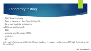 Erectile Dysfunction | PPTX
