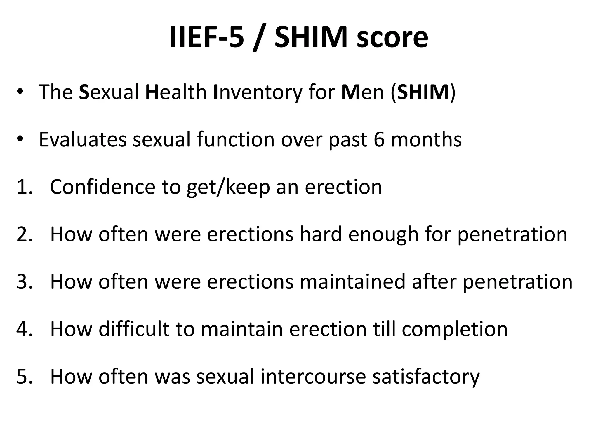 Erectile dysfunction - causes and diagnosis | PPTX