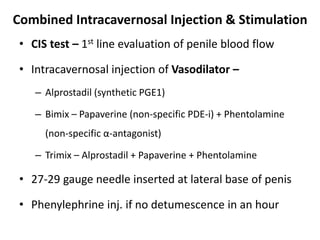 Erectile dysfunction - causes and diagnosis | PPTX