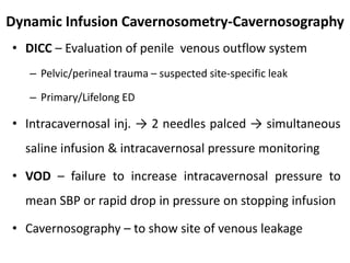 Erectile dysfunction - causes and diagnosis | PPTX