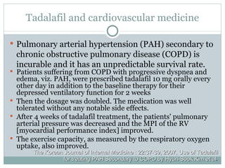 Erectile Dysfunction And Tadalafil | PPT