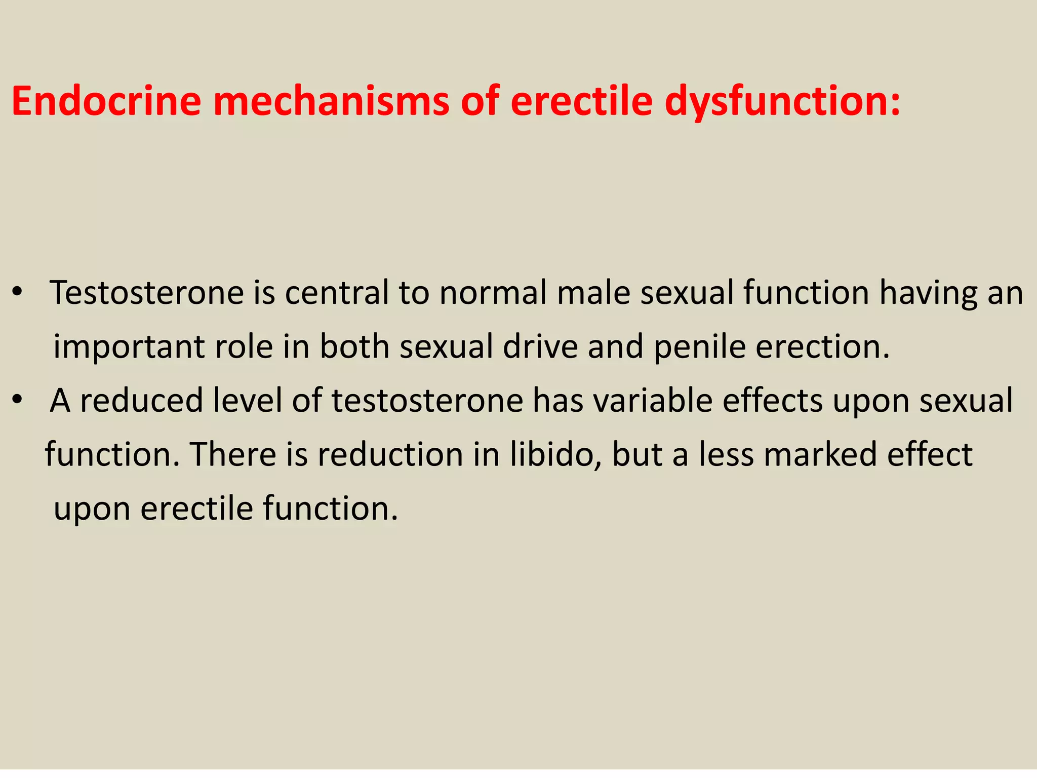 Erectile dysfunction (ed) | PPTX