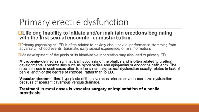 Erectile dysfunction etiology presentation and diagnosis.pptx