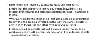 Unit 1 - INTRODUCTION - Erection / Assembly | PPTX