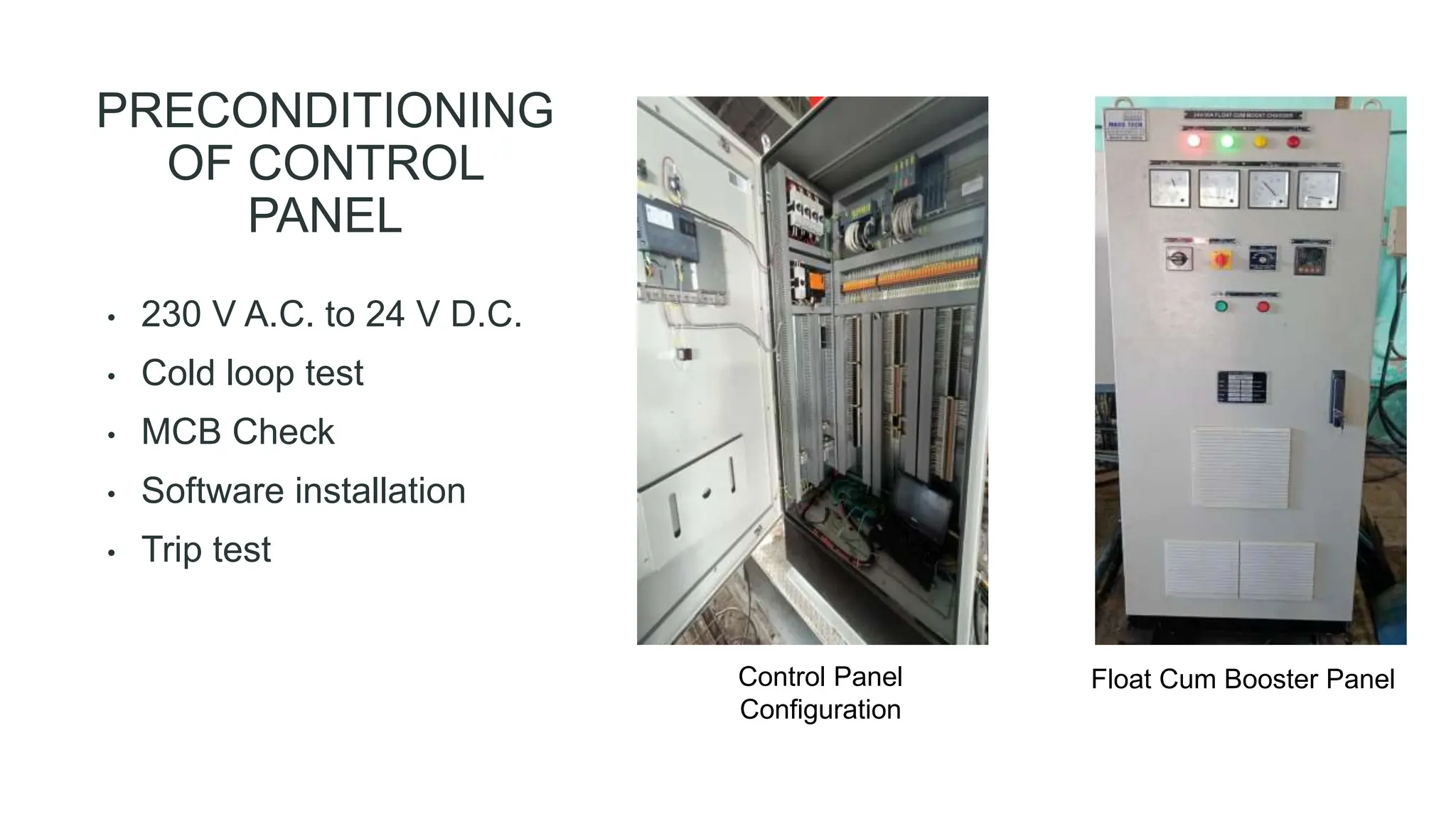Erection and commissioning of the new compressor package.pptx