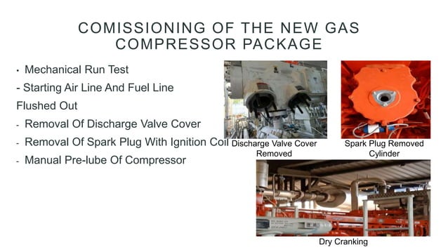 Erection and commissioning of the new compressor package.pptx | Auto ...