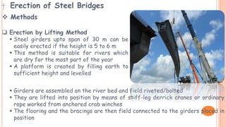 Erection of steel Structure | PPTX