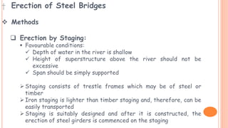 Erection of steel Structure | PPTX