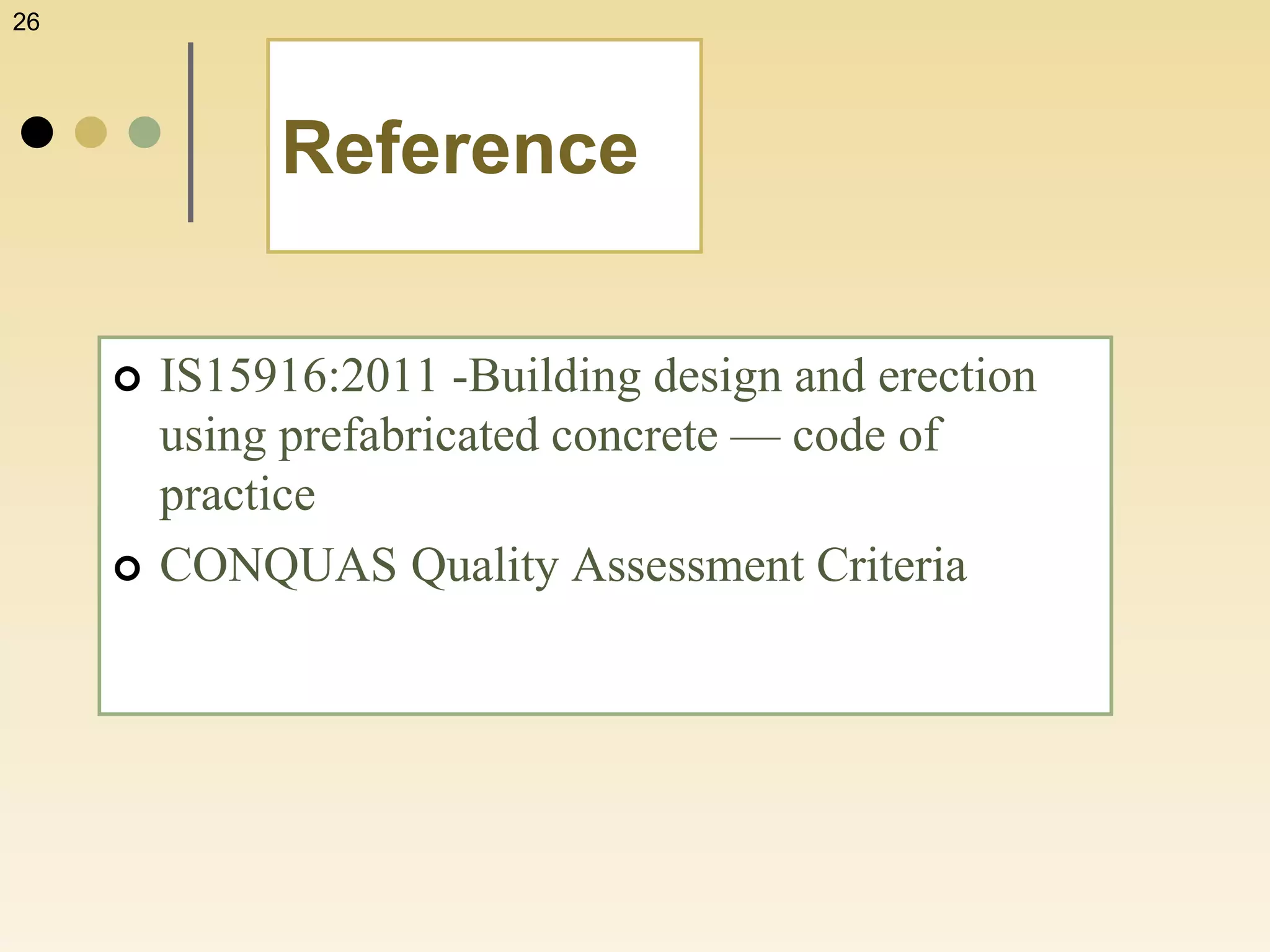 Erection of structural components in precast constructions | PPTX