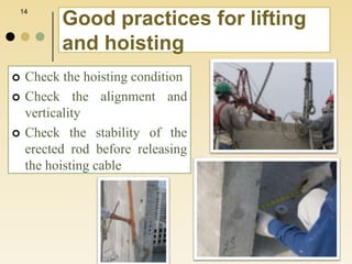 Erection of structural components in precast constructions | PPTX