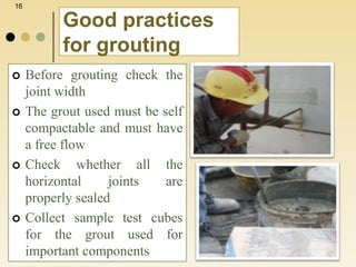 Erection of structural components in precast constructions | PPTX