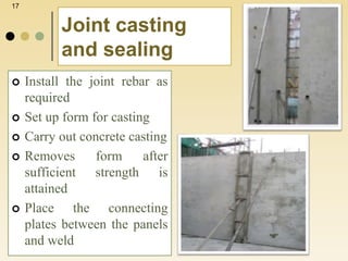 Erection of structural components in precast constructions | PPTX