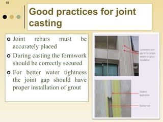 Erection of structural components in precast constructions | PPTX