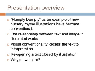 Putting Humpty Together Again: Visualization and Interpretation | PPTX