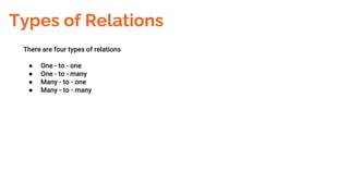 e Relations One to one and one to many Grade 8.pptx