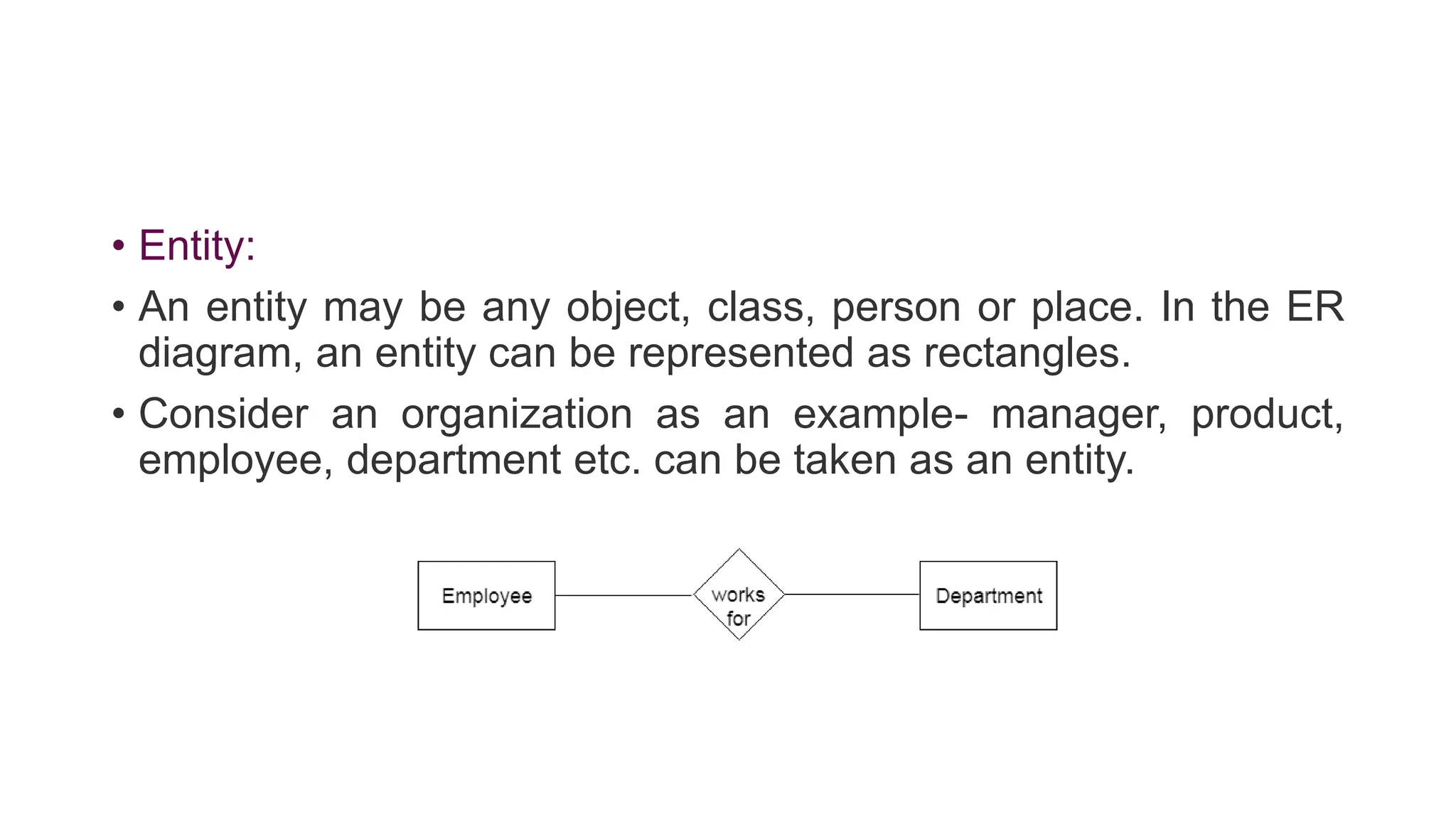 Rdbms Er Entity Relationship Diagrampptx