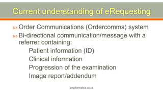Erequesting and the Electronic Healthcare Record | PPTX