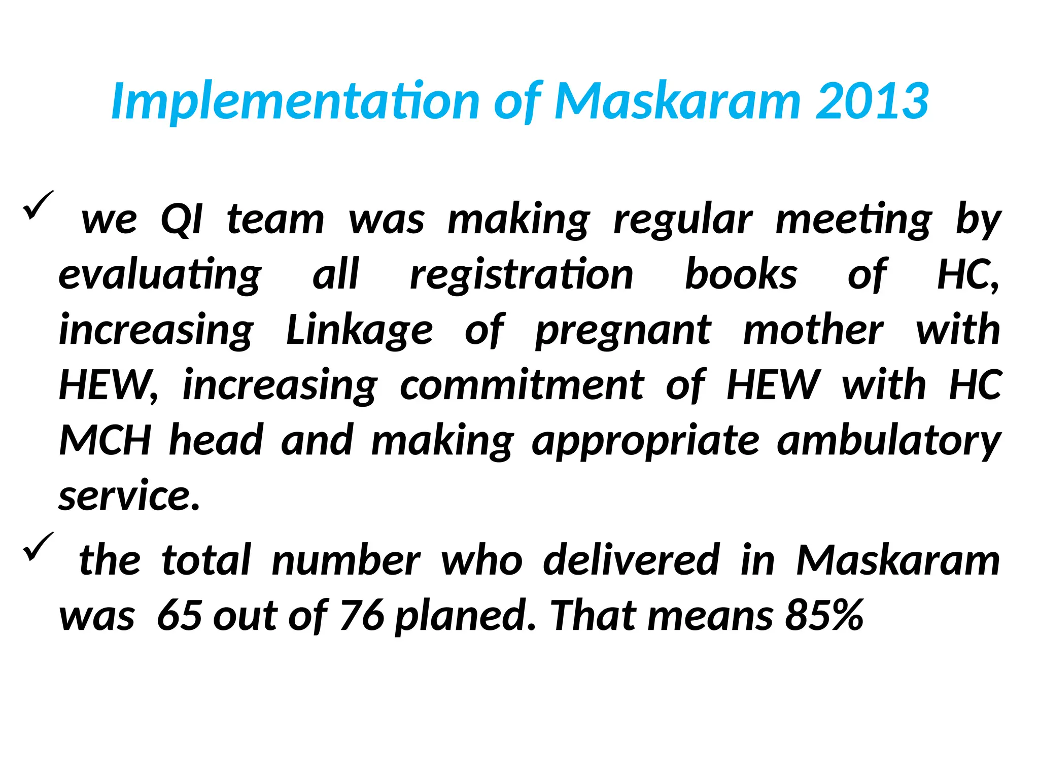 ERER HC QI Project on DELIVERY.pptx EHCs | PPTX
