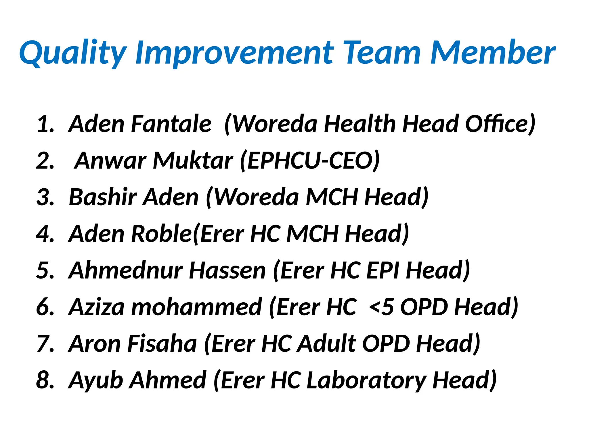 ERER HC QI Project on DELIVERY.pptx EHCs | PPTX