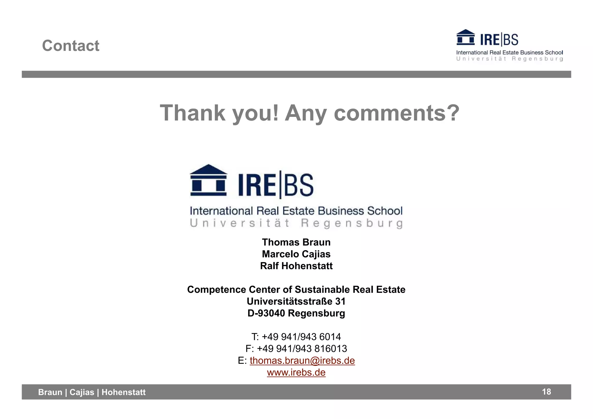 Green diffusion - determining the diffusion of green building in the US ...