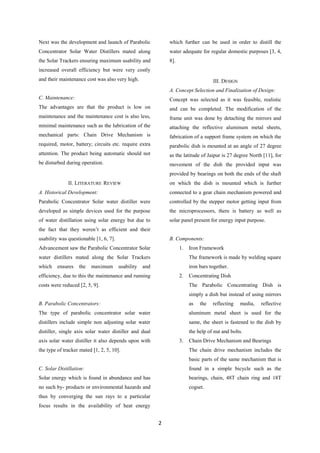 Modification and Testing of Parabolic Concentrator Solar Water ...