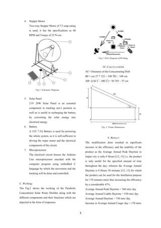 Modification and Testing of Parabolic Concentrator Solar Water ...