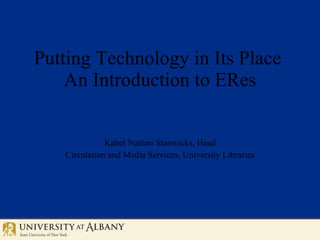 Eres Itlal Tech Week Presentation April2008 | PPT