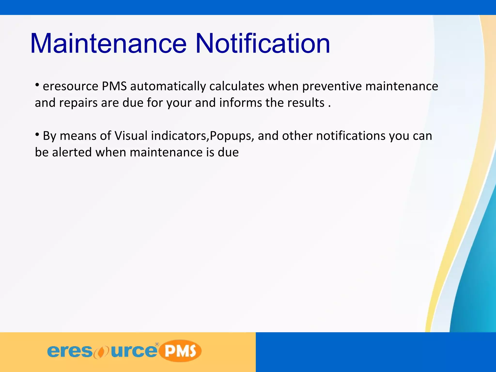 Preventive Maintenance System (Plant Maintaintenance) | PPT