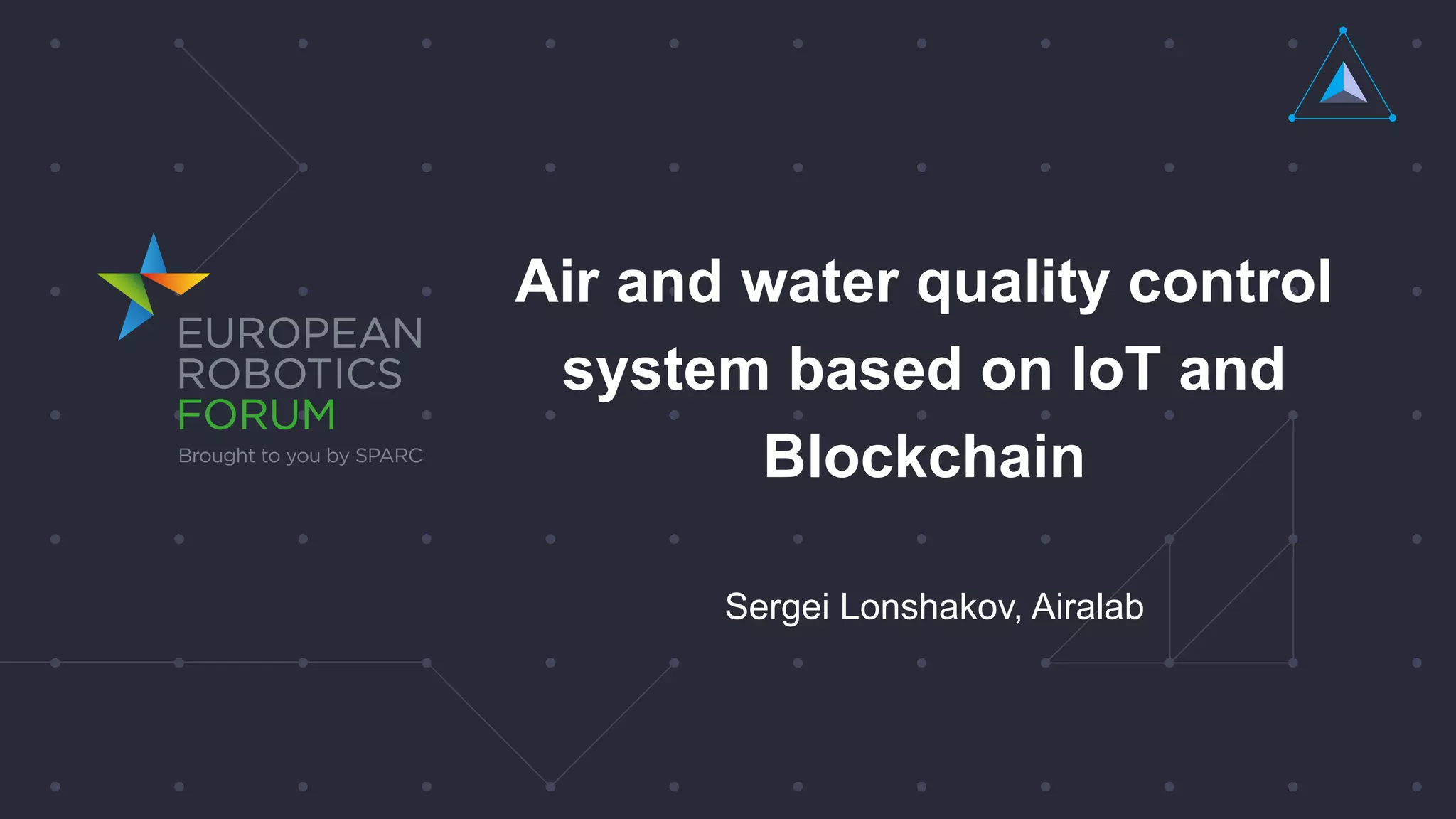 ERF 2019 blockchain in robotic applications | PPT