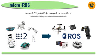 micro-ROS: bringing ROS 2 to MCUs | PDF