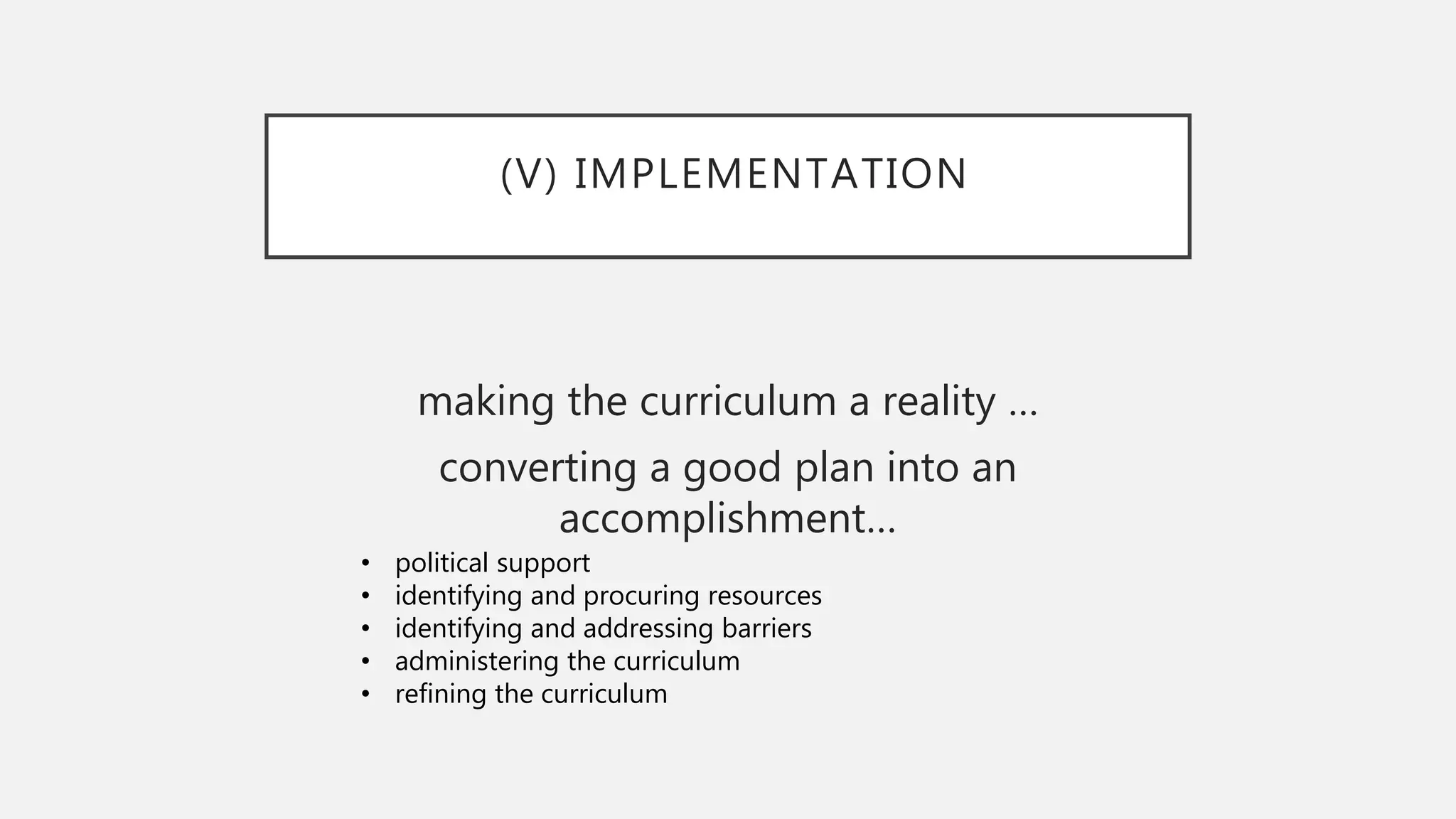 curriculum development for medical education | PPTX