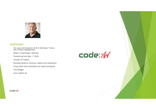 Episerver Addons in Real Life @ CodeArt | PPT