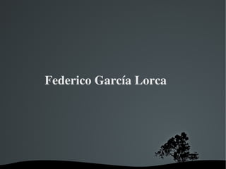 Federico García Lorca-En el cine | PPT