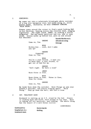 TV SCRIPT: ER | DOCX
