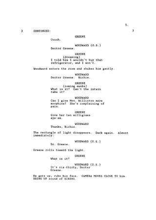 TV SCRIPT: ER | DOCX