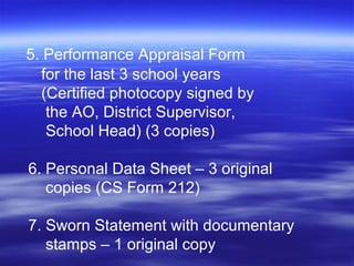 Equivalent Record Form Application Procedures | PPT