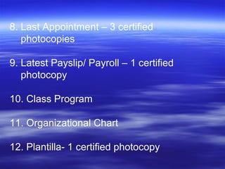 Equivalent Record Form Application Procedures | PPT