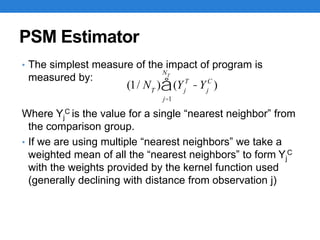 Propensity Score Matching Methods | PDF
