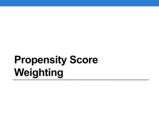 Propensity Score Matching Methods | PDF