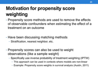 Propensity Score Matching Methods | PDF