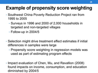 Propensity Score Matching Methods | PDF