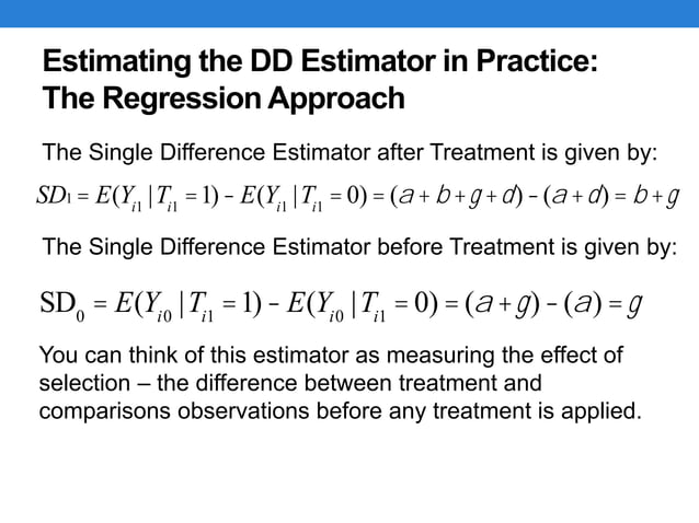 Difference-in-Difference Methods