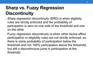 Regression Discontinuity Method | PDF