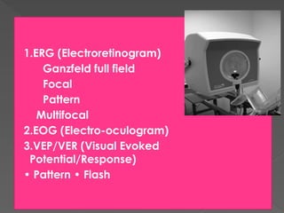 ERG electroretinogram principle,methods,measurement parameters,diseases ...